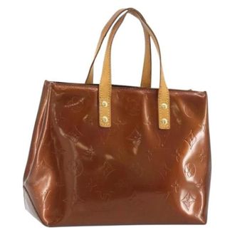 Louis Vuitton Pre-owned Vintage Lackleder Handtasche - - Pre-owned - Damen - Braun - ONE SIZE