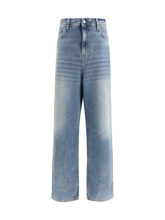 Haikure Mens Jeans Ray Dusty Blue Cotton