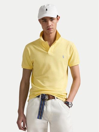 Polo Ralph Lauren Poloshirt 710536856450 Gelb Slim Fit