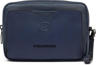 Piquadro Homme, Sacs, Bleu, Taille: ONE Size Pochette avec bandouli&egrave;re amovible