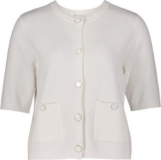 Betty&Co Strickjacke Damen mit Knopfleiste (1-tlg)