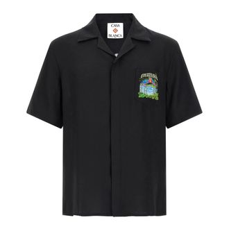 Casablanca Herren, Shirts, Schwarzk, MGr&ouml;&szlig;e
