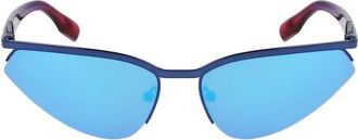 Karl Lagerfeld unisex, Accessoires, Bleu, Taille: ONE Size Kl352S6117404 Lunettes de soleil
