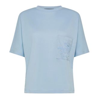 Peuterey Quay T-Shirt - - Tops - Damen - Blau - M
