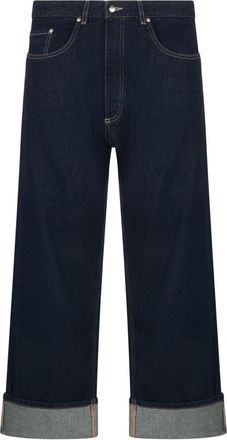 Icon Denim Los Angeles Homme, Jeans, Bleu, Taille: W35 Jean Baggy en Denim