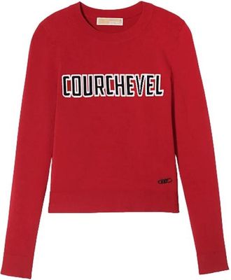 Michael Kors Femme, Pulls, Rouge, Taille: 40 FR Pull ras du cou