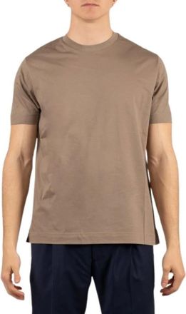 Daniele Fiesoli Homme, Tops, Brun, Taille: L T-Shirt