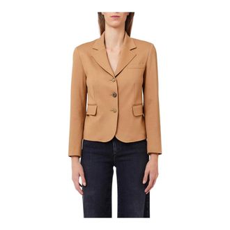 Liu Jo Figurbetonter Blazer - - Jackets - Damen - Beige - L