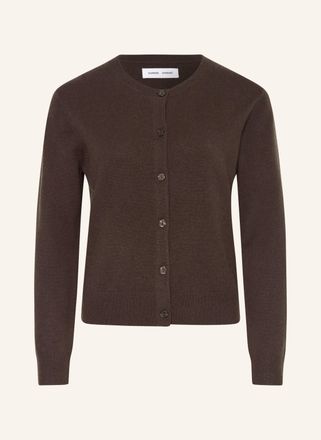 Sams&oslash;e & Sams&oslash;e Sams&oslash;e Sams&oslash;e Strickjacke Saboston Aus Cashmere braun