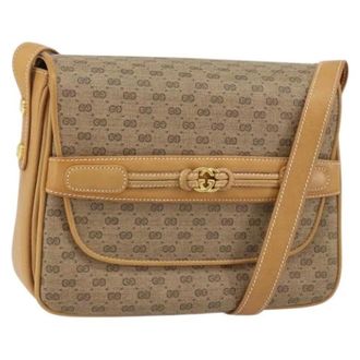 Gucci Sac bandouli&egrave;re Pre-owned - Femme - Pre-owned - Beige - Taille: ONE Size