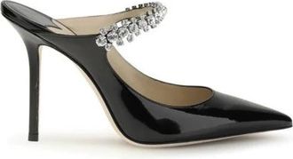 Jimmy Choo London Femme, Chaussures, Noir, Taille: 36 1/2 EU Bos Taurus Escarpins &agrave; Talons Hauts