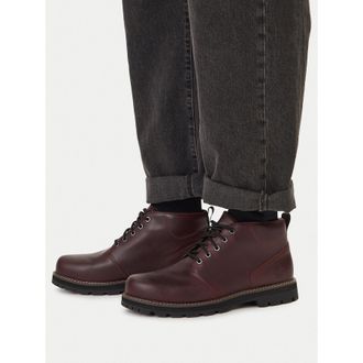 Timberland Schn&uuml;rschuhe Timberland Britton Road Waterproof Chukka TB0A69TWEIW1 Dunkelrot