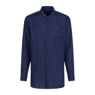 Giorgio Armani Homme, Chemises, Bleu, Taille: S Casual Shirt