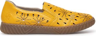 Rieker Halbschuhe Rieker N0967-68 Gelb