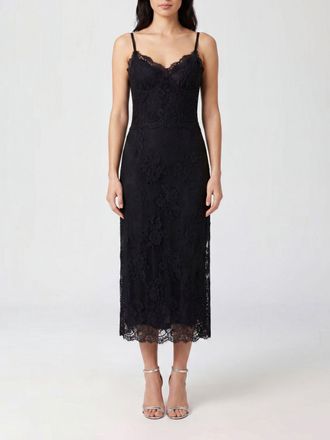 Dolce & Gabbana Midi-Slipkleid aus Spitze mit V-Ausschnitt