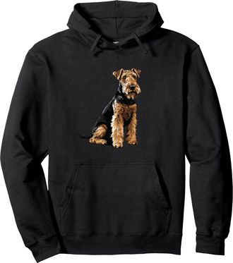 Whyitsme Design Airedale Terrier Hunde-Design Pullover Hoodie