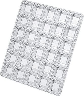 RAGUSO Moule de Ravioli de boulette, Fabricant de Moule de p&acirc;tisserie de boulette dacier Inoxydable pour la Cuisine &agrave; la Maison Faisant Cuire Le Fabricant de