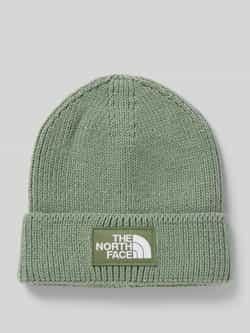 The North Face Beanie in Strick-Optik mit Logo-Patch Modell Box