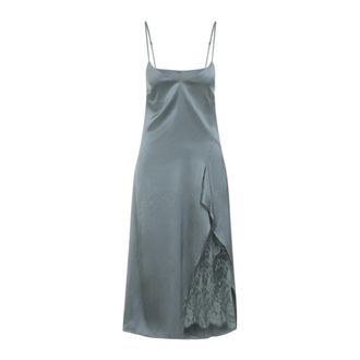 Acne Studios Slip Dress - - Dresses - Damen - Gr&uuml;n - M