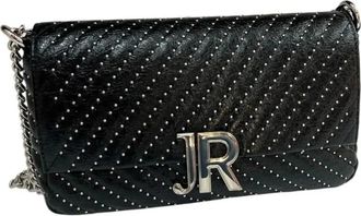 John Richmond Hobo Bags - Black Pu Shoulder Bag - Gr. unisize - in Schwarz - f&uuml;r Damen