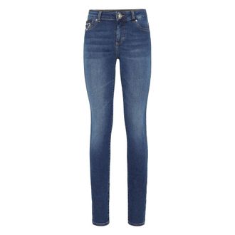 Philipp Plein Denim Jeggings Heart - - Jeans - Damen - Blau - W26