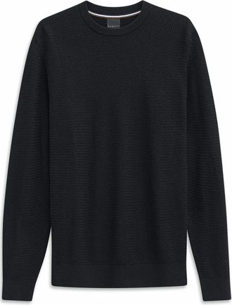 Bugatti Homme, Pulls, Noir, Taille: XL Pull en coton et cachemire