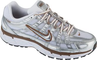Nike Nike P-6000 White/METALLIC Silver-LT British TAN 45.5 EU