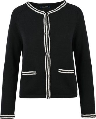 Max Mara Femme, Pulls, Noir, Taille: 40 FR Cardigan