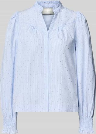 Neo Noir Regular Fit Bluse mit V-Ausschnitt Modell Astrida