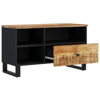 vidaXL TV-Schrank 80x33x46 cm Massivholz Mango & Holzwerkstoff vidaXL