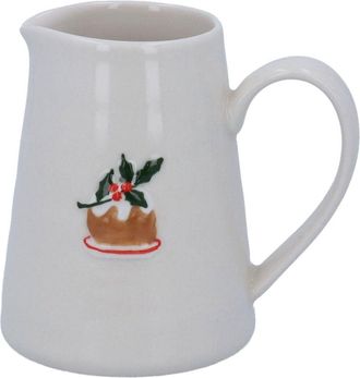 Gisela Graham Keramik-Weihnachtskrug mit Pflaumenpudding