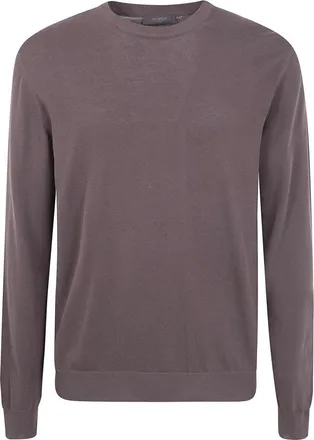 Zanone Homme, Pulls, Brun, Taille: L Pulls &agrave; col rond