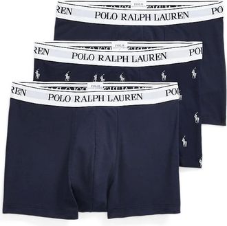 Polo Ralph Lauren Homme, Sous-v&ecirc;tements, Bleu, Taille: S Boxers 3-en-1