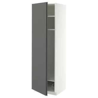 IKEA METOD Hochschrank mit B&ouml;den/Drahtkorb