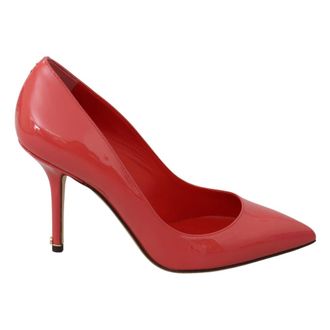Dolce & Gabbana Elegante dunkelrosa Lackleder Pumps - - Shoes - Damen - Rosa - 35 EU