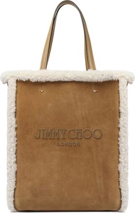 Jimmy Choo London Femme, Sacs, Beige, Taille: ONE Size Sac Lenny Tote en Beige
