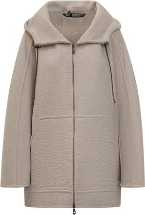 Max Mara Femme, Manteaux, Gris, Taille: 36 FR Atelier Wool Coat