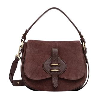 Coccinelle Sac Mavery Petit en Daim - Femme - Sacs - Brun - Taille: ONE Size
