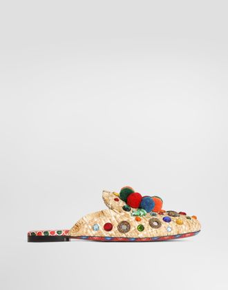 Dolce & Gabbana Sabot/mule - Frau Pantoletten Und Mules Multicolor 38