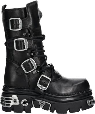 New Rock Femme, Chaussures, Noir, Taille: 42 EU Bottes &agrave; cheville