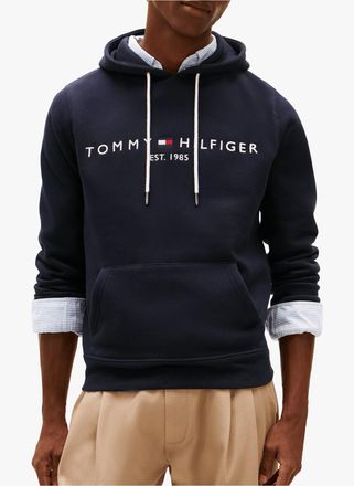 Tommy Hilfiger Hoodie &agrave; logo en coton biologique