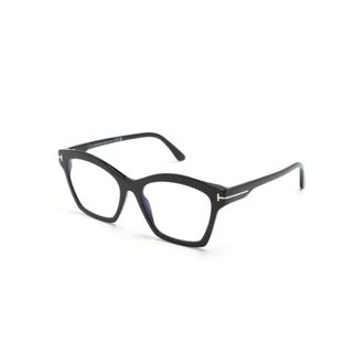 Tom Ford Femme, Accessoires, Noir, Taille: 53 MM Ft5965B 001 Optical Frame
