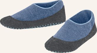 Falke Stoppersocken Cosy Slipper Aus Merinowolle blau