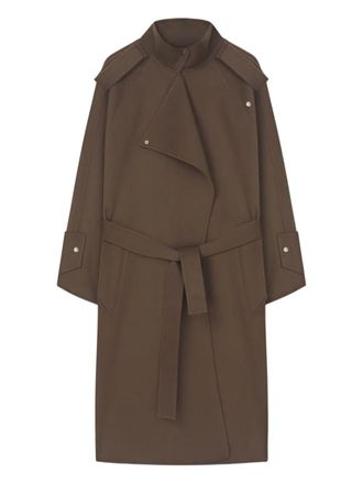 &Aacute;eron Cody belted coat - Braun