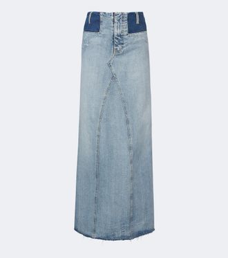 Maison Margiela Jupe longue en denim