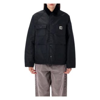 Carhartt Work in Progress Femme, Vestes, Noir, Taille: 40 FR Alumni Chore Coat