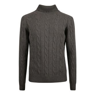 Aragona Homme, Pulls, Gris, Taille: XL Turtle Neck Sweater
