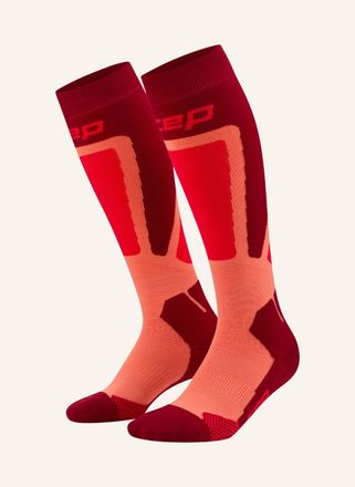 CEP Cep Skisocken Ski Thermo rot