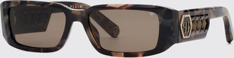 Philipp Plein Lunettes De Soleil Homme couleur Marron