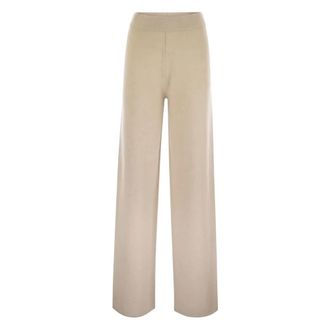 Max Mara Elegante Studio Hose - - Trousers - Damen - Beige - S